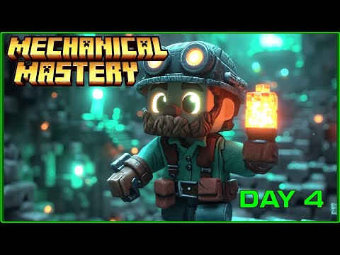 MECHANICAL MASTERY - MINECRAFT MODPACK - DAY 4 - YouTube