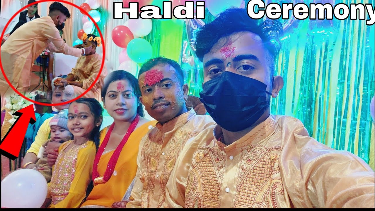 Dai Ko Haldi Ceremony Vyo😍 @ridamvlogs5166 - YouTube