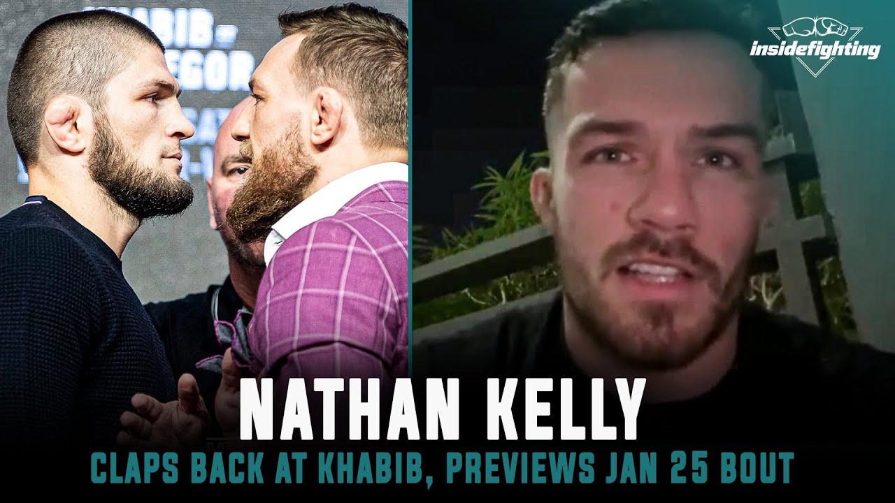 Nathan Kelly claps back at "ignorant" Khabib Nurmagomedov, Dagestani MMA isn't better than ...