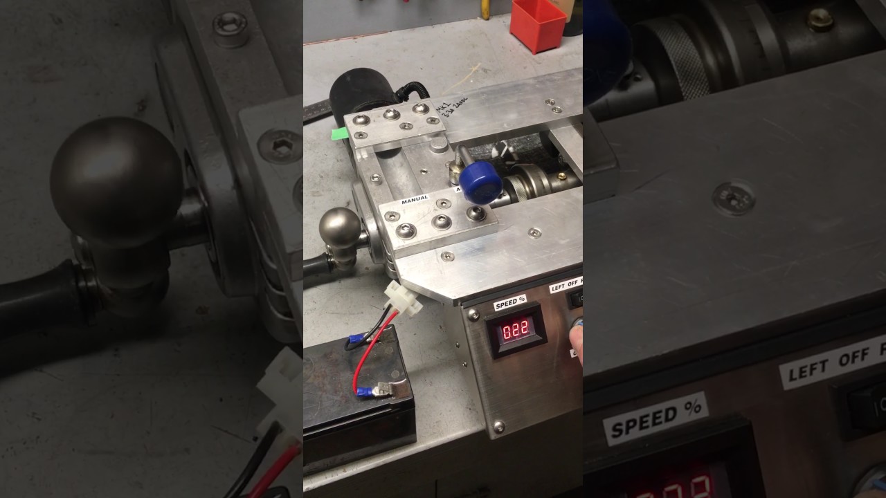 Homemade milling machine power feed - YouTube