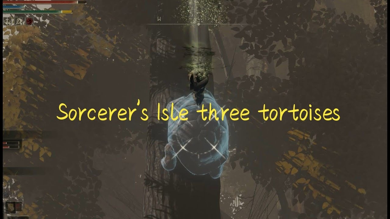 Grace Sorcerer's Isle three tortoise puzzle|Tetsu's Rise|Liurnia of the ...