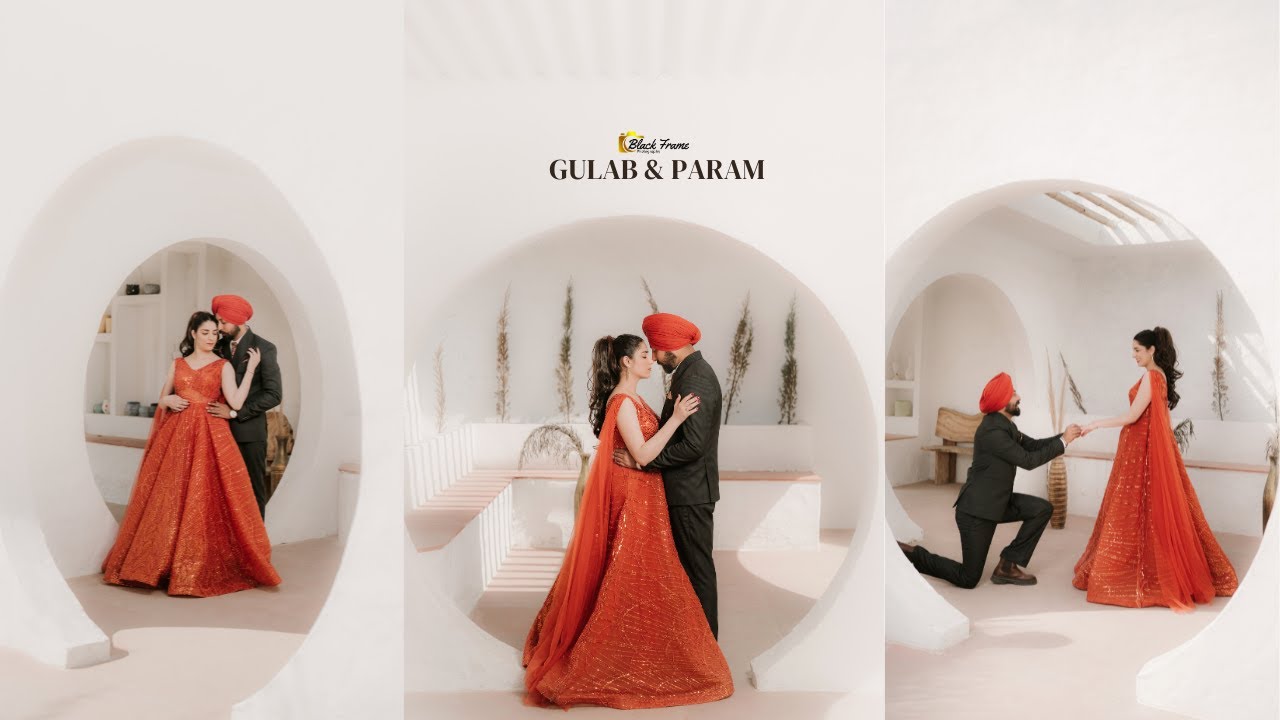 PRE WEDDING FILM 2025 | GULAB & PARAMJOT | PUNJAB | 4K | BLACKFRAME PHOTOGRAPHY | INDIA - YouTube