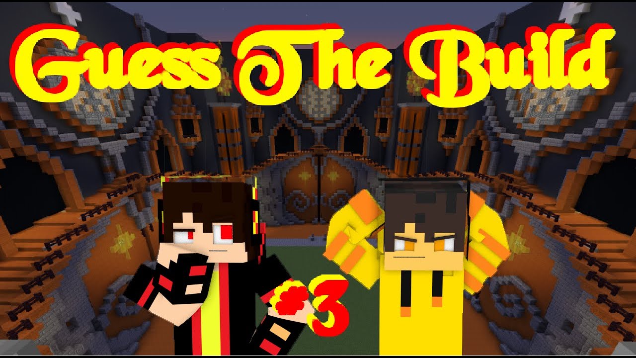 MineCraft : Guess The Build 3# : هل الجوست في قصة حب ثانية - YouTube