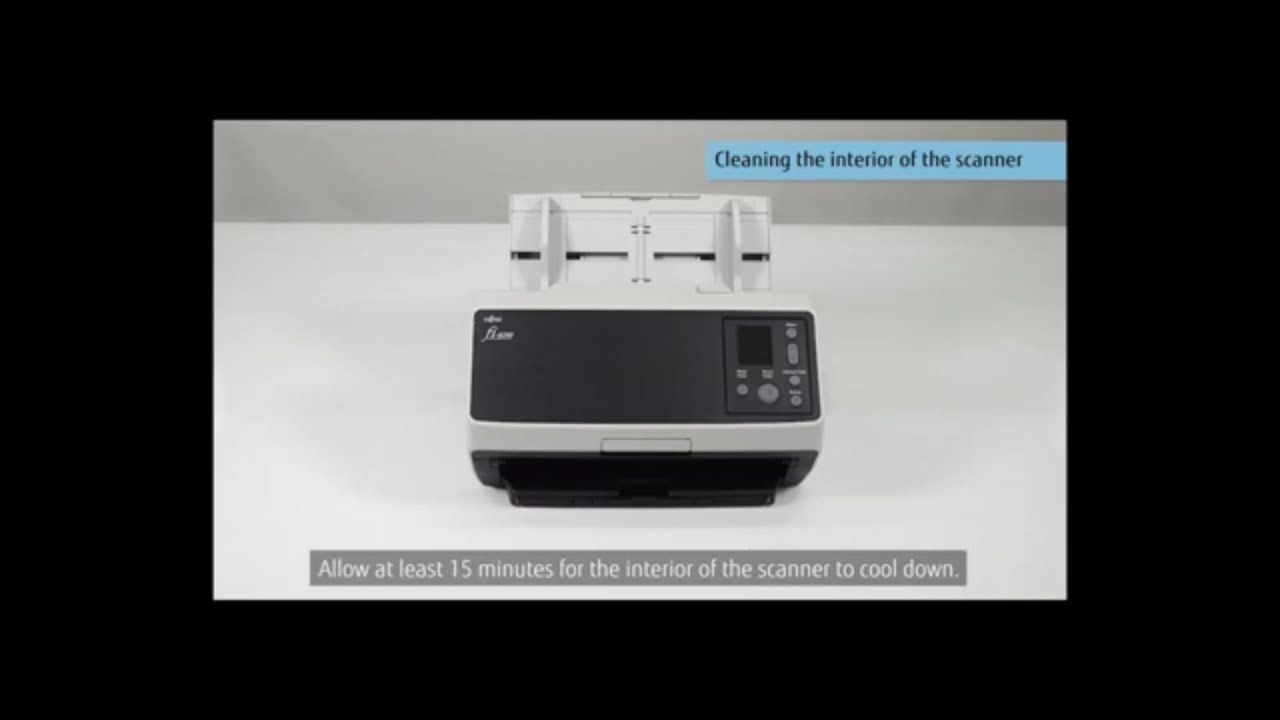 How to Clean a Scanner: fi-8000 Series - YouTube