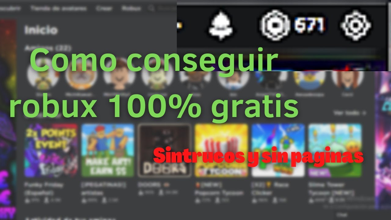 Como conseguir robux gratis / sin trucos - YouTube