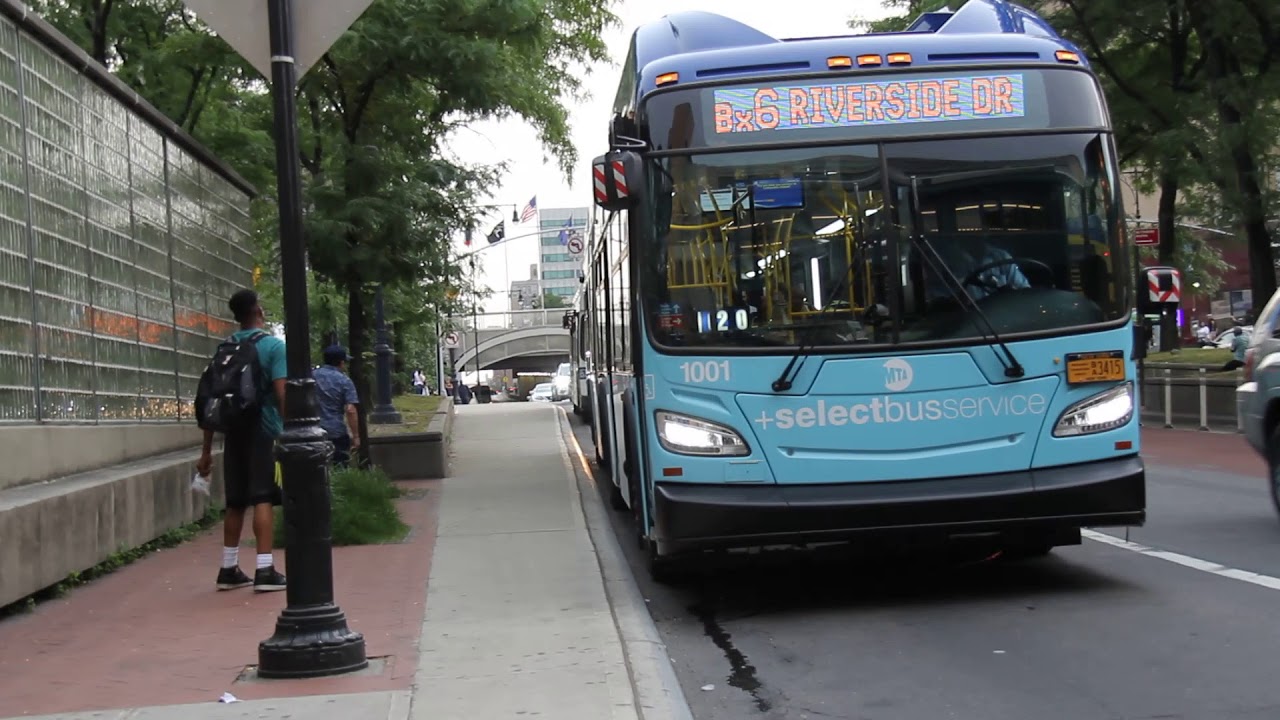 MTA New York City Bus New Flyer XN60 1001 on the Bx6+ - YouTube