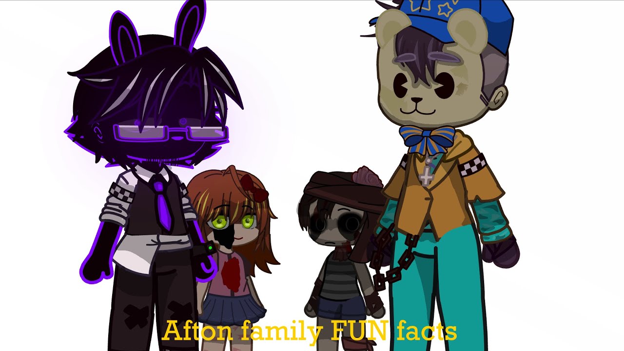 Fun facts about my Afton family AU🥰 - YouTube