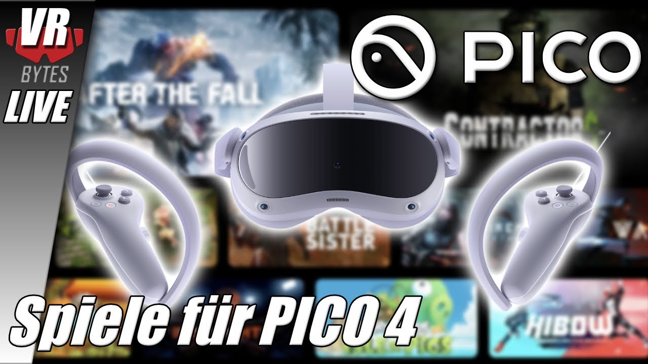 Der PICO 4 Game Store / Übersicht der Spiele / Zugriff auf den Store ...
