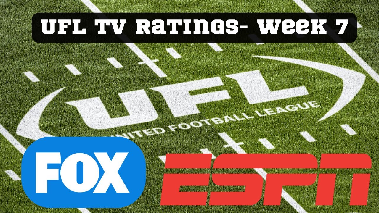UFL TV Ratings Week 7, Games On FOX, ESPN, Attendance - YouTube