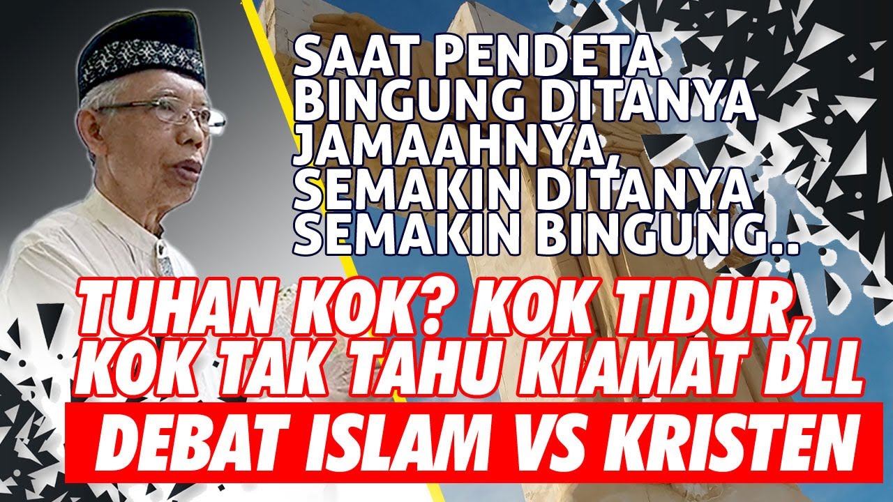 Debat Islam vs Kristen: SAAT PENDETA BINGUNG SEMAKIN DITANYA SEMAKIN ...