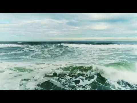 Möhtəşəm dəniz görüntüsü və dalğaların səsi.İZLƏMƏYƏ DƏYƏR