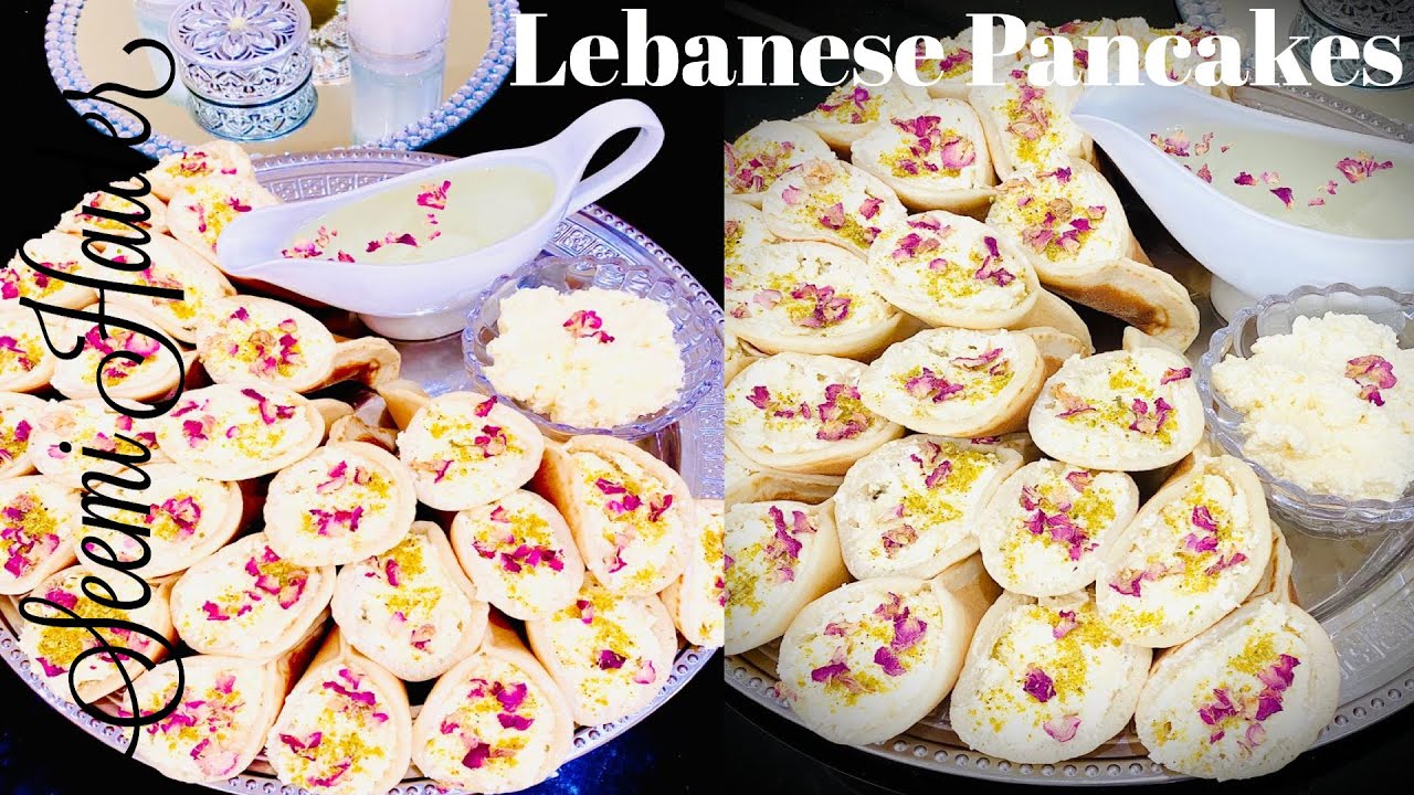 Qatayef (Atayef) Middle Eastern Dessert Recipe | No Fail Lebanese ...