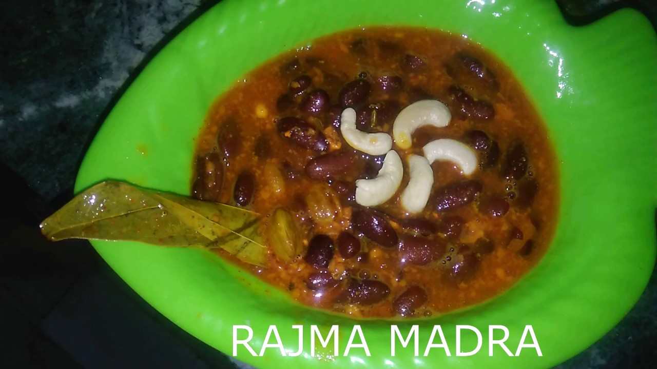 RAJMA MADRA RECIPE! Learn How to Make Rajma With Curd. - YouTube