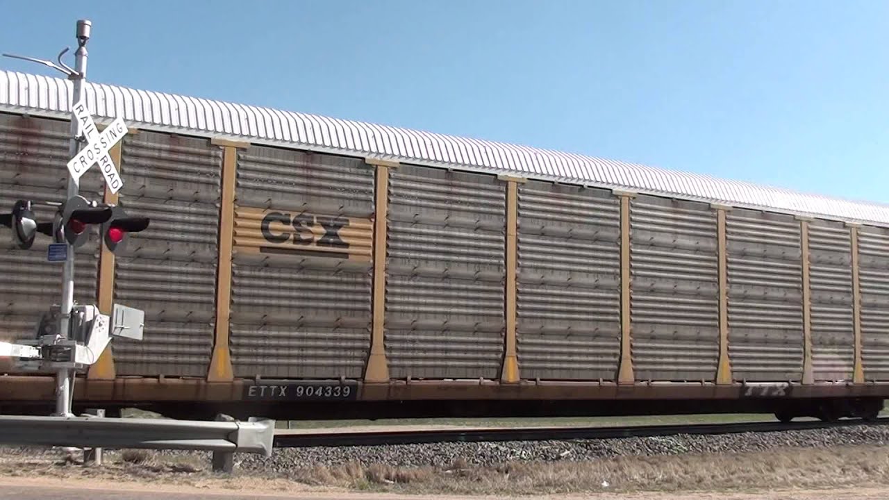 eastbound UP autorack train on the UP Herington Sub 03/28/2015 # 6 ...