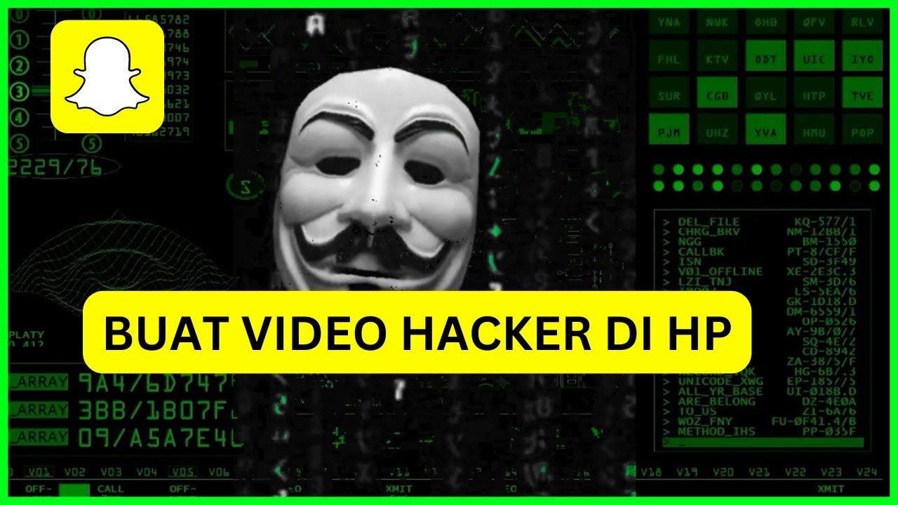 Cara membuat Video Hacker di HP - YouTube