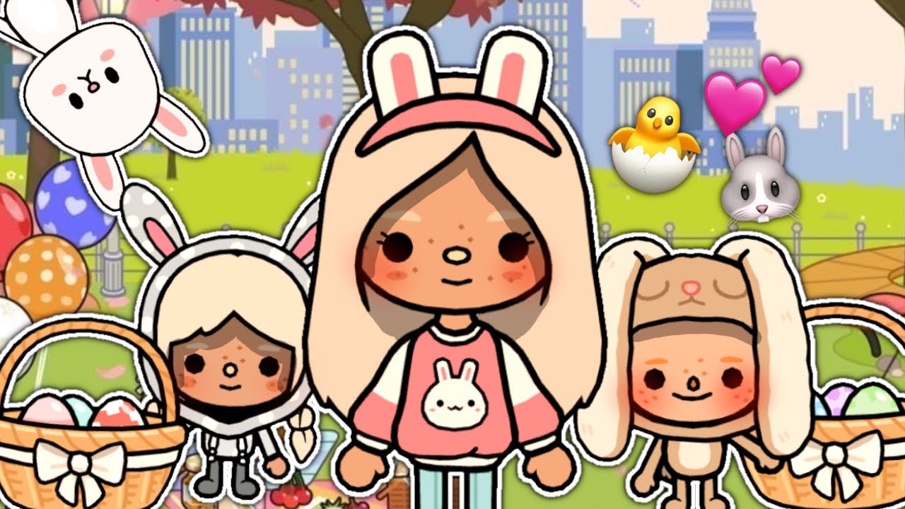 Easter Activities And Challenges To Do In Toca Boca 🐣🐰💗| *WITH VOICE ...