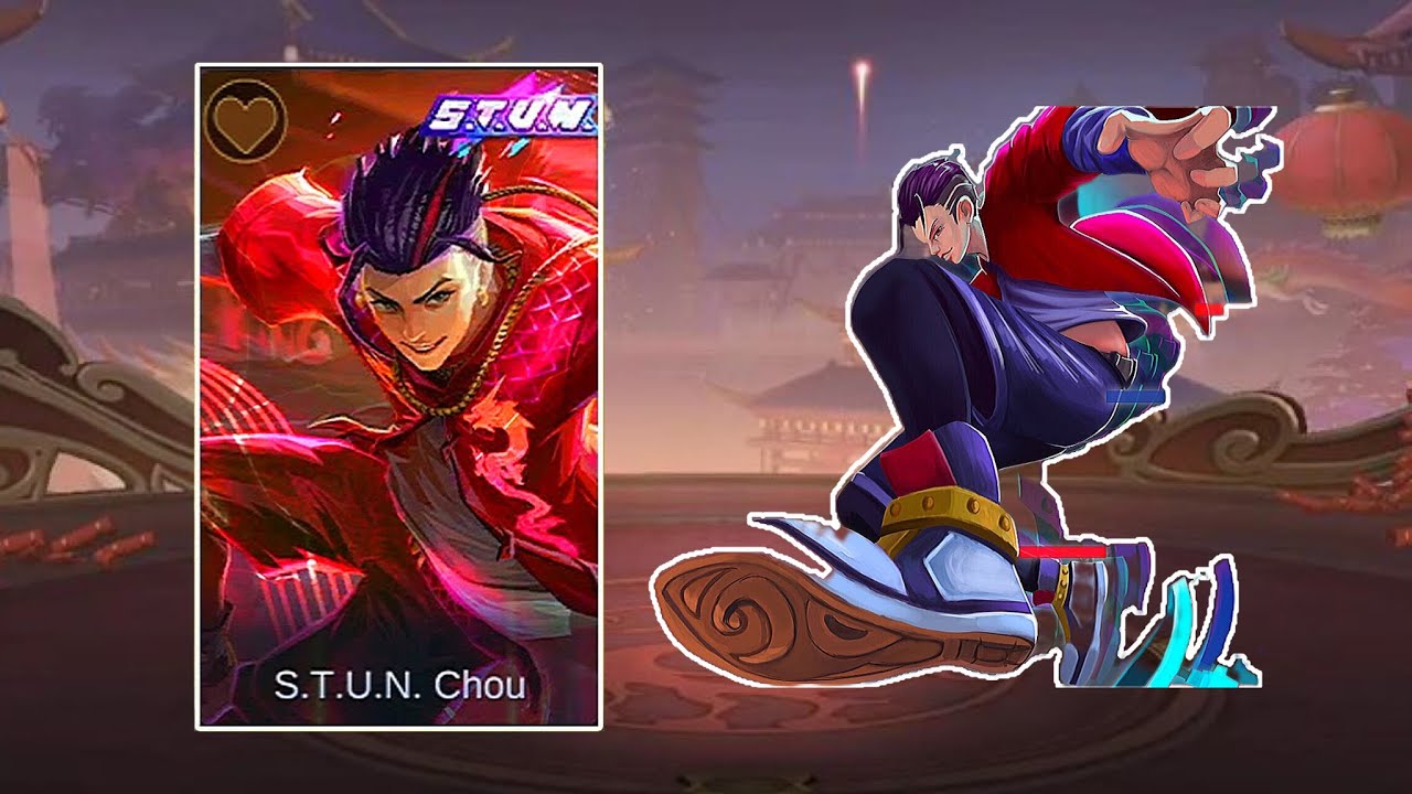NEW CHOU S.T.U.N SKIN IS HERE GUYS MLBB MOBILE LEGEND BANG BANG - YouTube