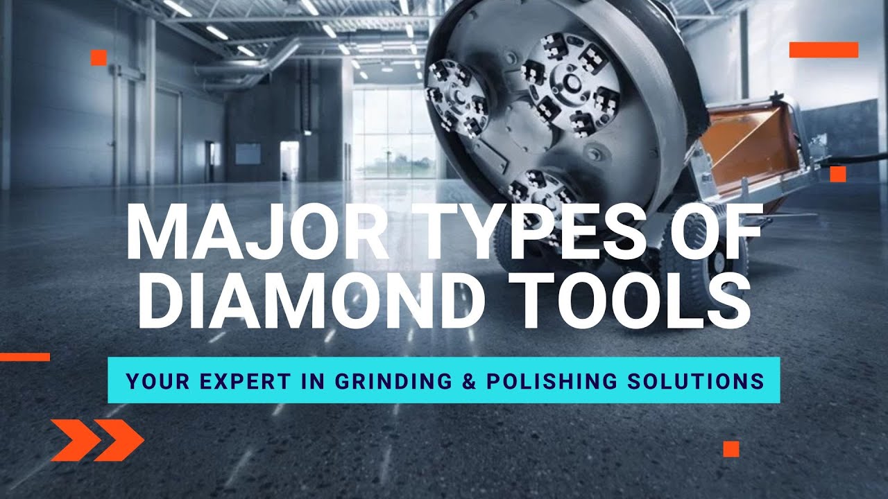 Major Types and Applications of Diamond Tools - YouTube