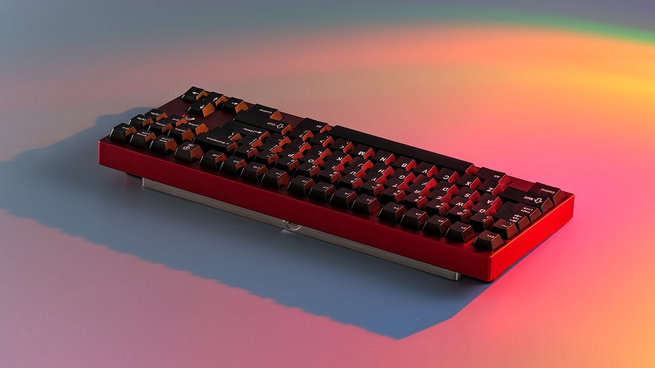 This Keyboard Is As Gorgeous As A Sunset... - YouTube