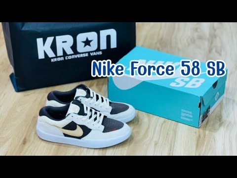 Nike Force 58 SB Sesame Baroque Brown 3,900+++ - YouTube