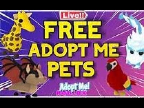 FREE ADOPT ME PETS - YouTube