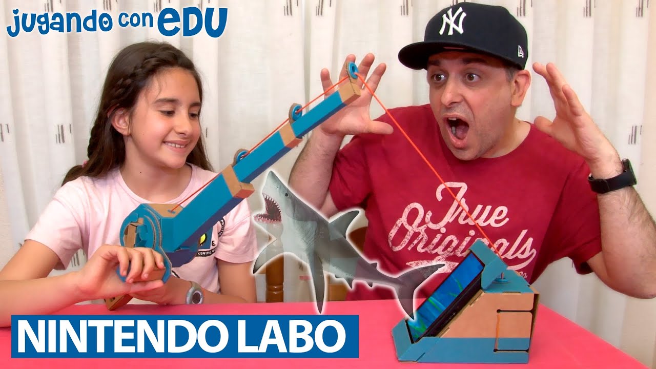 Nos vamos de pesca con Nintendo Labo. EN VIVO - YouTube
