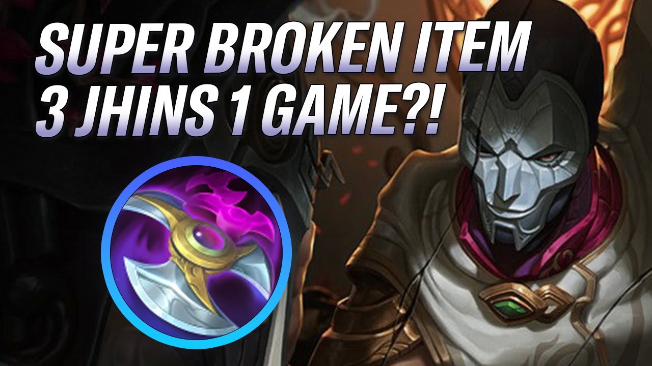 THIS ITEM MAKES JHIN BROKEN! NO ATTACKSPEED LIMIT?! JHIN WILD RIFT ...