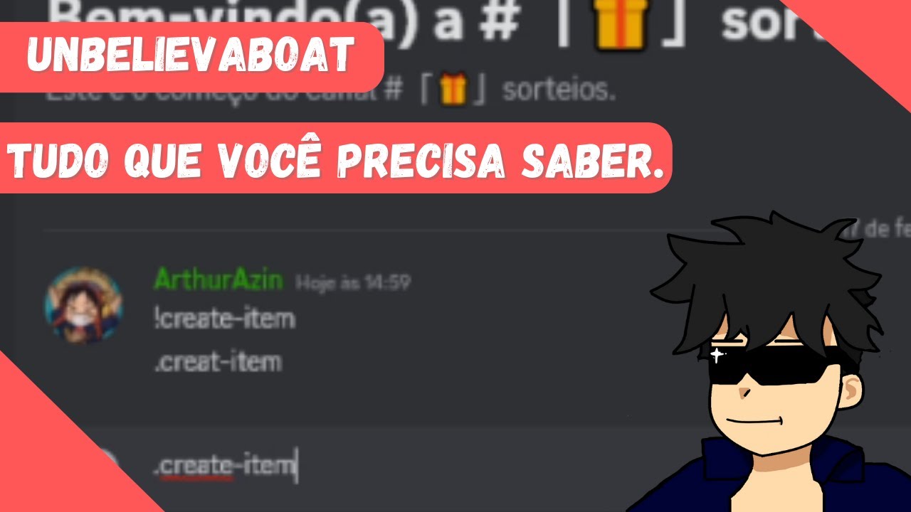 COMO CONFIGURAR O UNBELIAVE BOAT NO DISCORD. 🤖 - YouTube