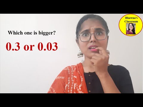 Which one is bigger? 0.3 or 0.03 - YouTube