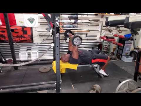 Max Effort Swiss Bar bench press ( garage gym athlete) - YouTube