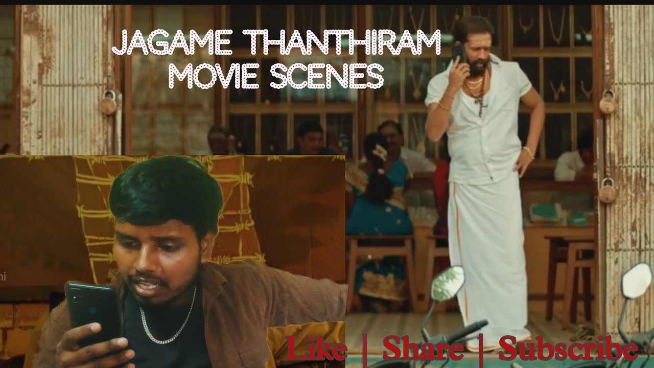 Jagame Thanthiram Movie Scenes | 4k |Gugan Mani 💥 #guganmani #trending ...