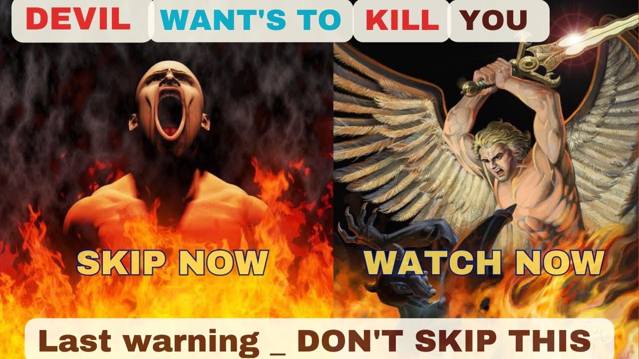 God says : Devil want's to kill you lat warning don't skip this| God ...