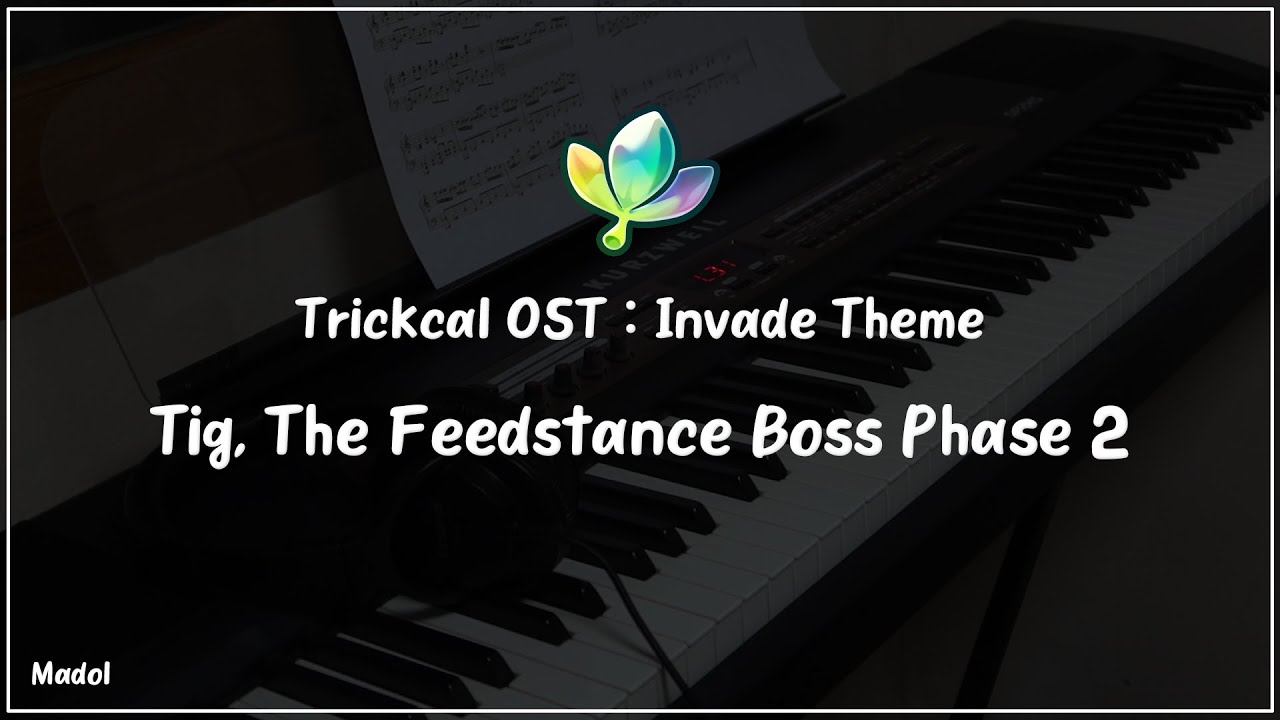 트릭컬 리바이브 : Tig, The Feedstance Boss Phase 2 (침략 BGM) [피아노 커버] - YouTube