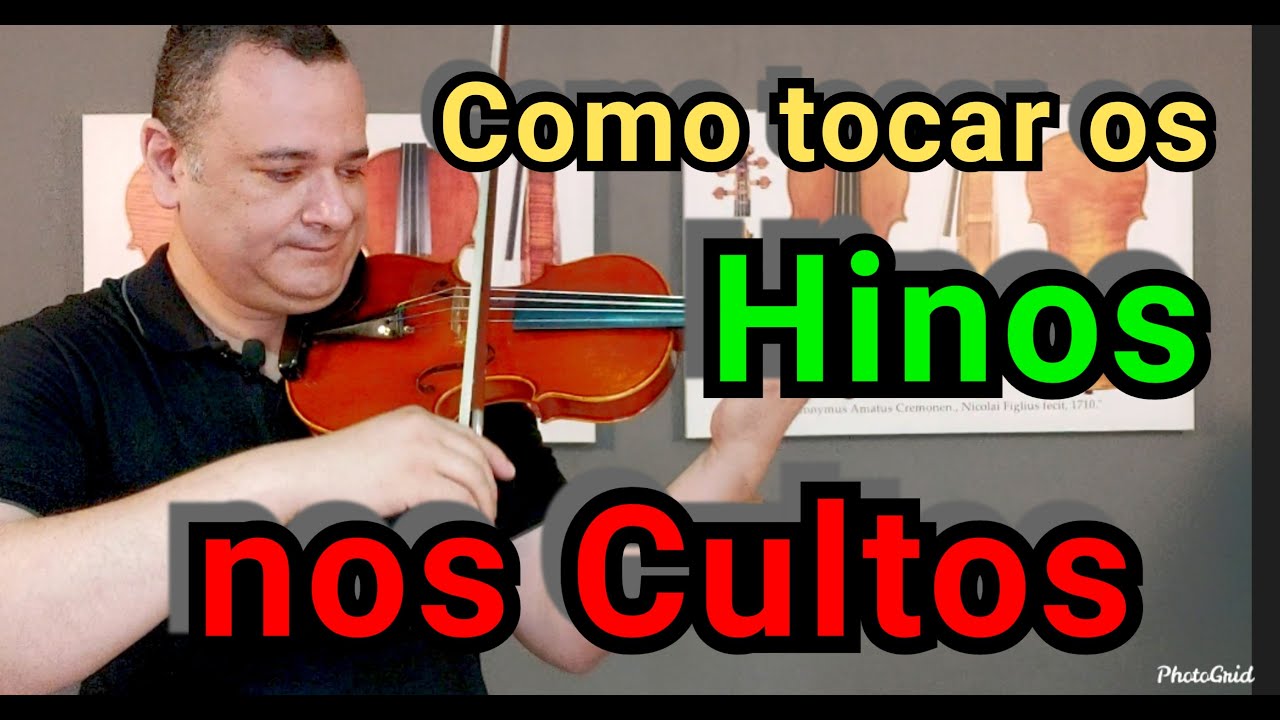 Como tocar os Hinos na CCB violino - Natural e Oitavado - YouTube