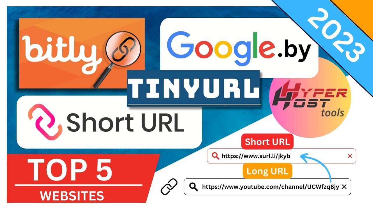 Long URL To Short URL || TOP 5 Websites 🔥 - 2023 - YouTube