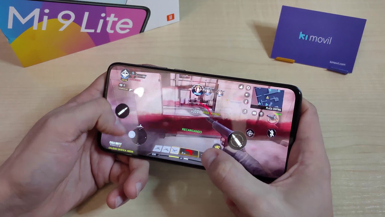 Xiaomi Mi9 Lite JUGANDO - YouTube