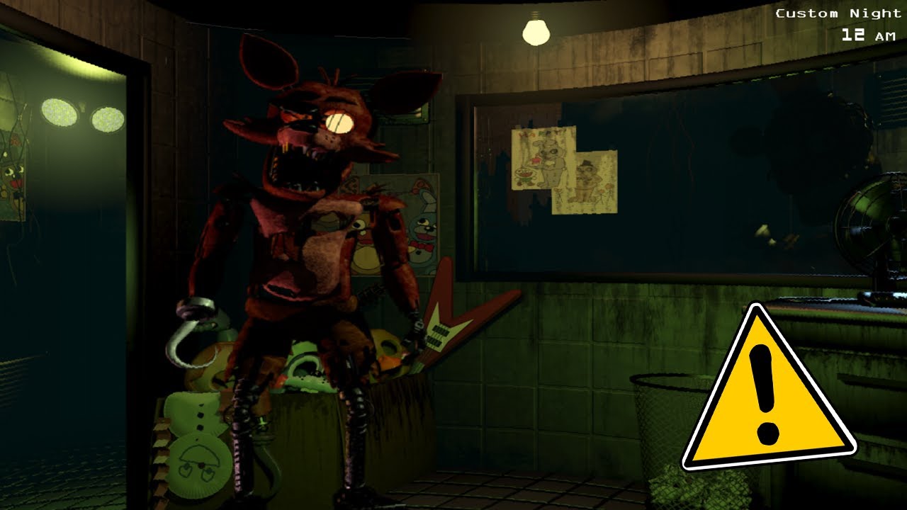 Foxy was reactivated for the first time in FNaF 3! (FNaF 3 Mods) - YouTube