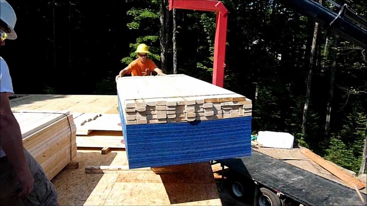 Haliburton Lumber Boom Truck Part 2 - YouTube