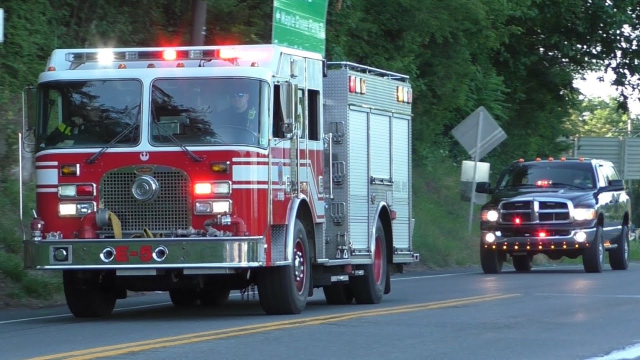 Reading Fire Department Engine 5 Responding 7/13/20 - YouTube