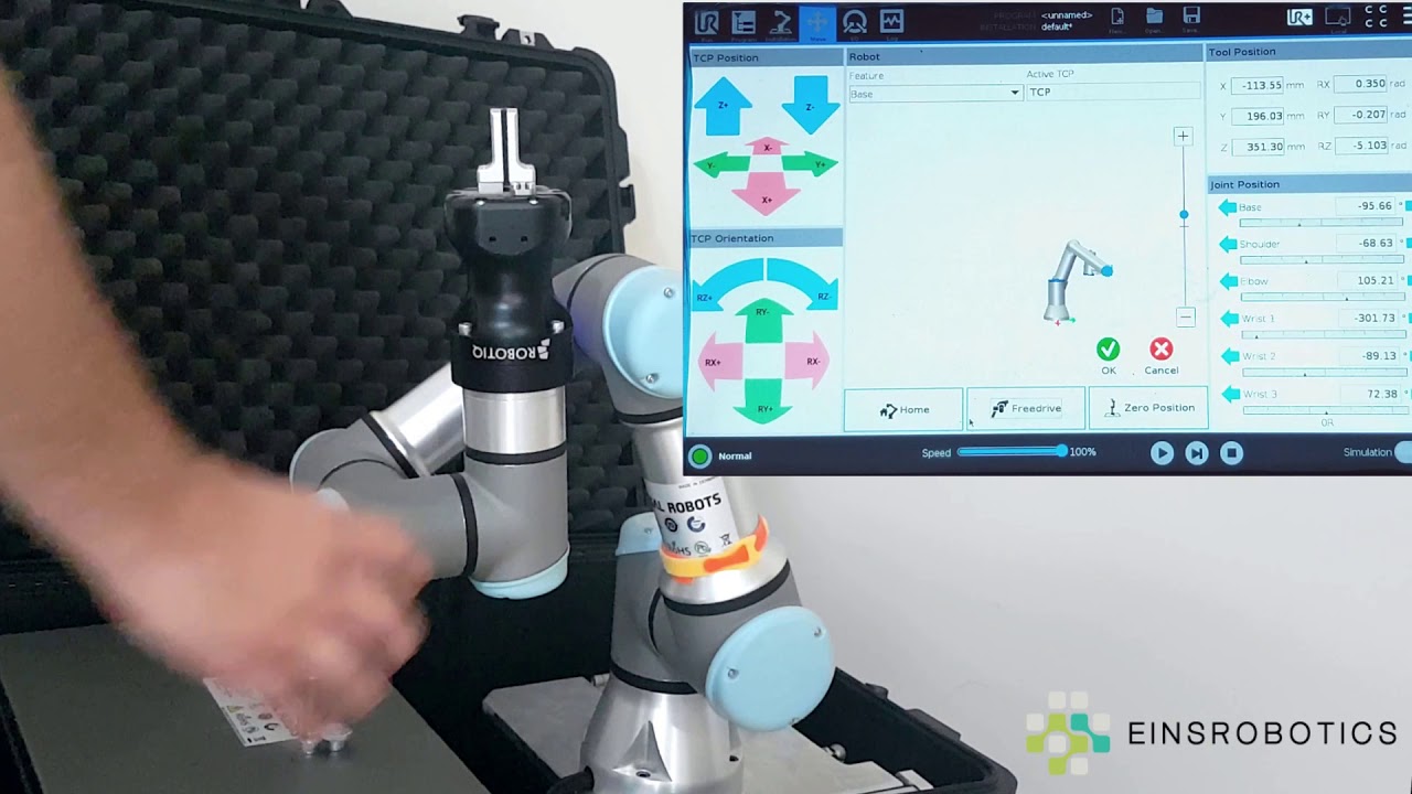 EinsRobotics | Configuración de Parámetros de Instalación en Universal Robots (TCP, Payload y ...