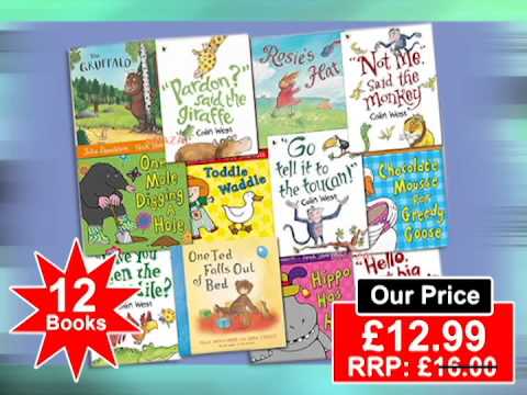 Julia Donaldson Book Collection Online | Book Bundles - YouTube
