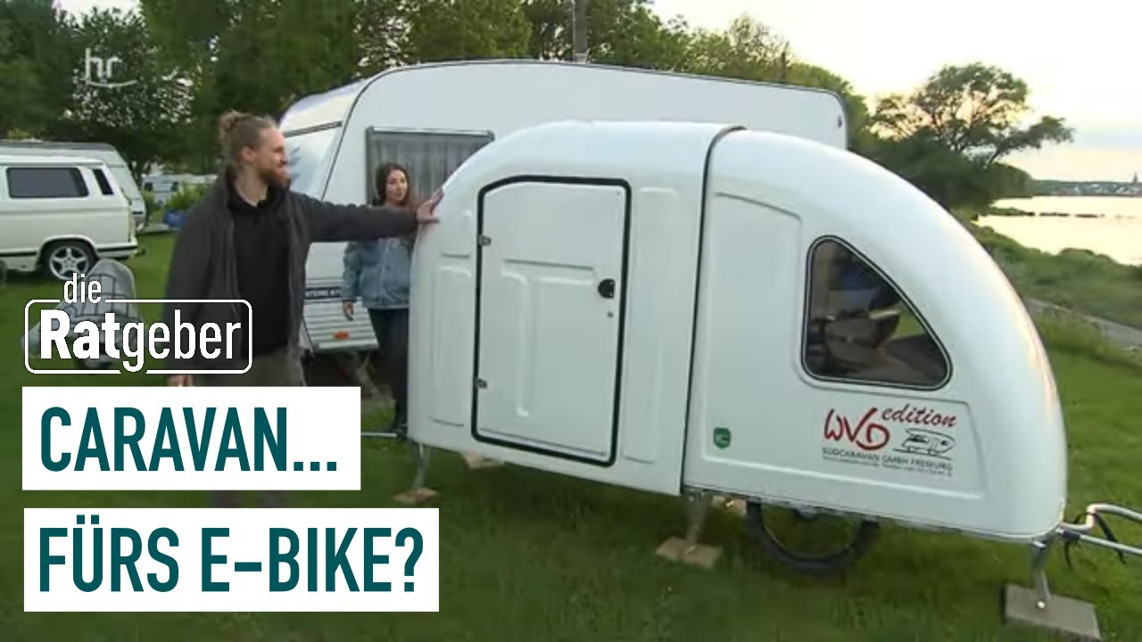 Camping-Caravan für E-Bikes – minimalistisches Abenteuer garantiert ...