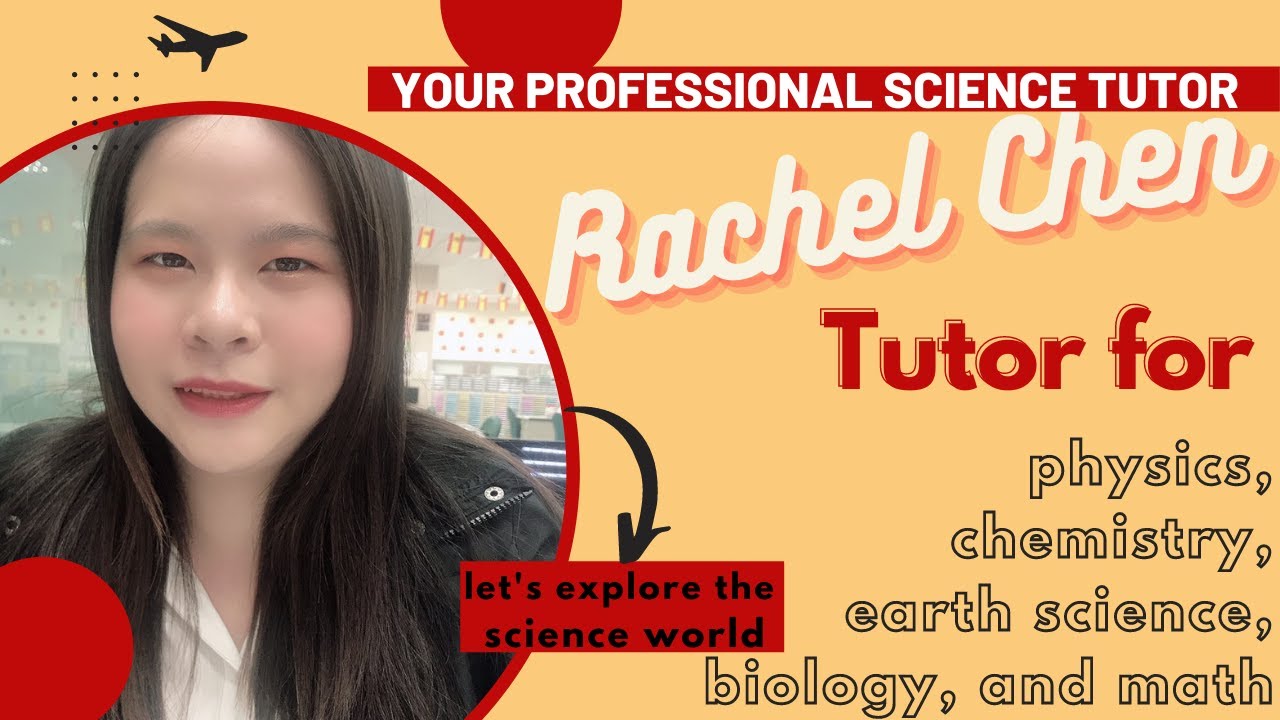 Rachel Chen, the most experienced science tutor from Taiwan! - YouTube