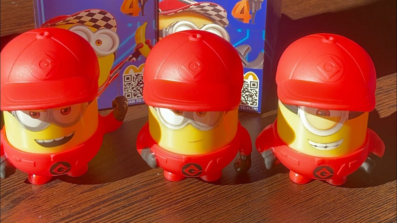 Mcdonald’s Happy Meal Despicable Me 4 #mcdo #minions #happymeal - YouTube