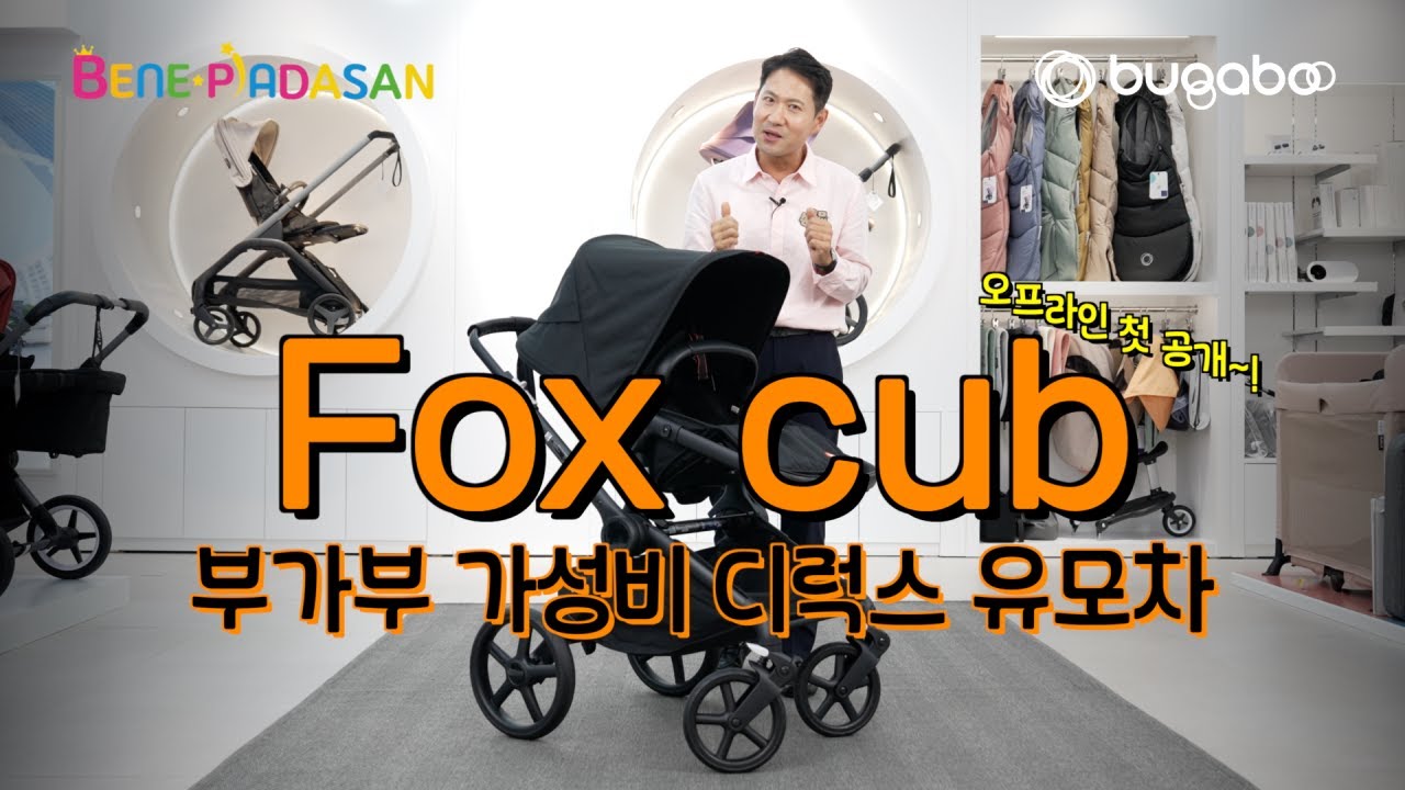 [단독]가성비 최고의 가격 ️부가부 디럭스 유모차 폭스컵 리뷰 ㅣ 폭스5 폭스컵 foxcub - YouTube