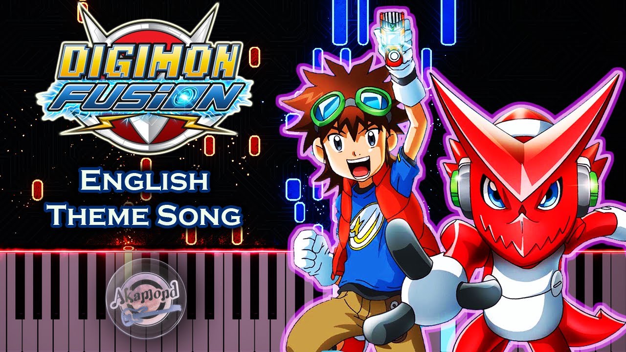Digimon Fusion English Opening Piano Cover - YouTube