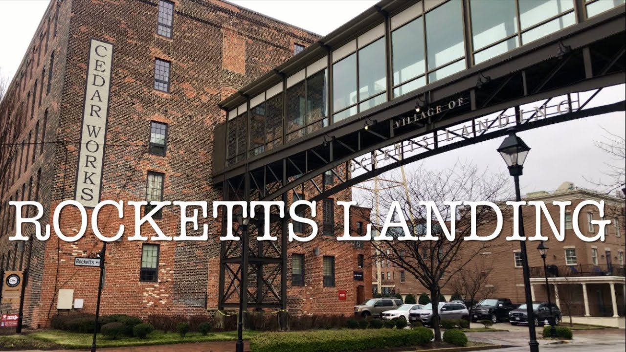 [4K] WALKING Richmond, VA: Rocketts Landing Rain Walk - YouTube