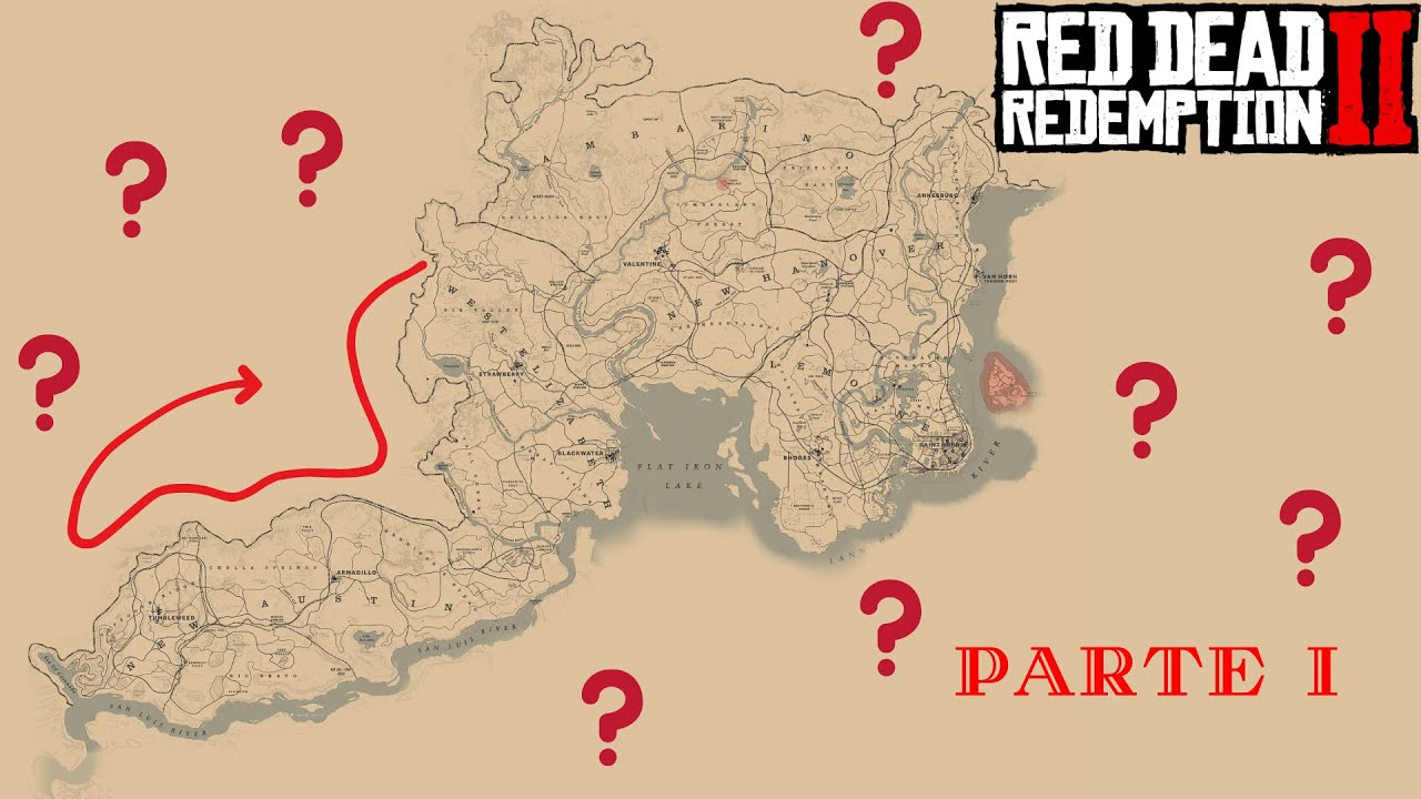 El Mapa Secreto de Red Dead Redemption II - YouTube