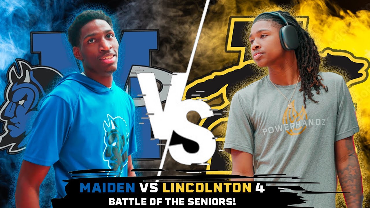 Maiden vs Lincolnton 4 Battle of the Seniors! - YouTube