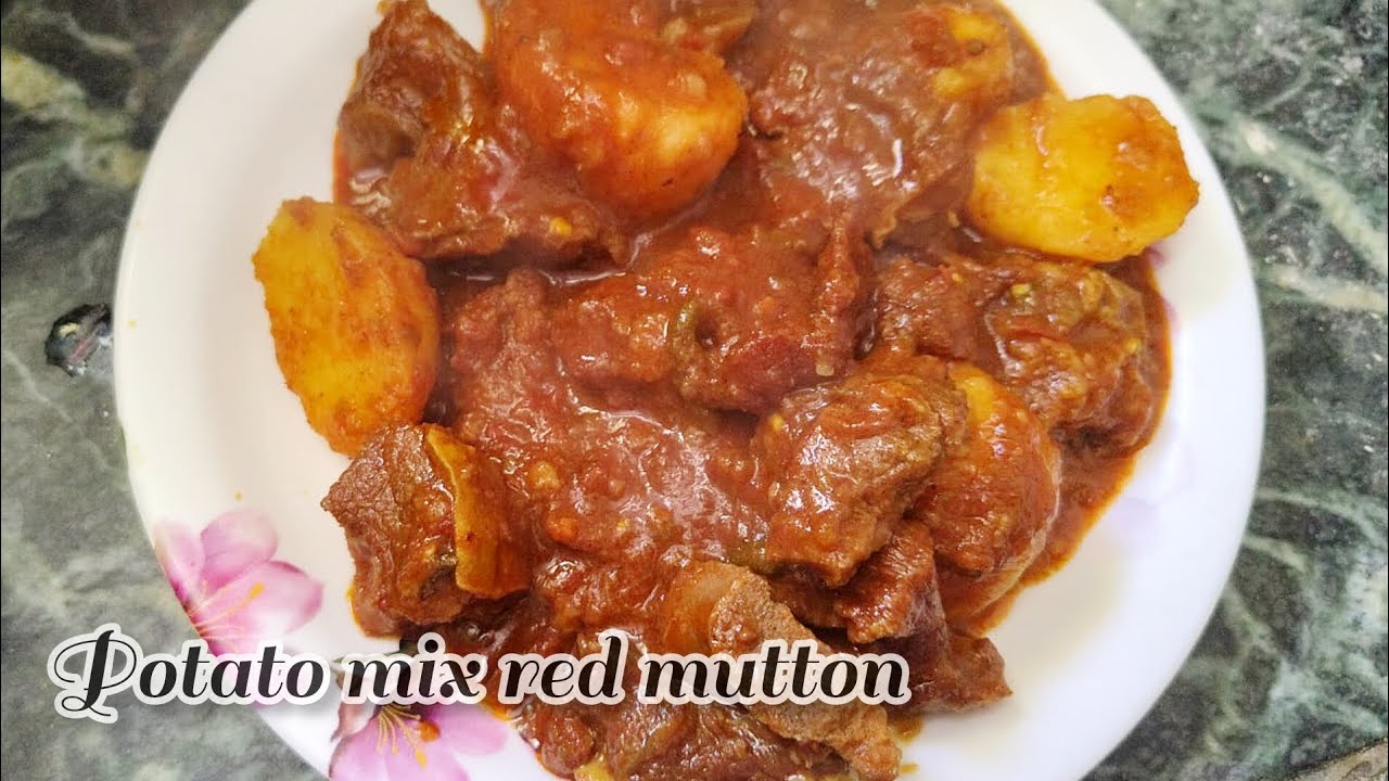 How to make red mutton at home? Restaurant style recipe 🤫 - YouTube